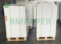 China 36 * 38'' 1.5mm Thickness Both Sides White Laminated Board Sheet  For Cosmetic Box for sale