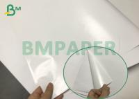 China 80gsm 100gsm Semi Gloss Self Adhesive Sticker Paper Sheets 20 * 30 inch for sale