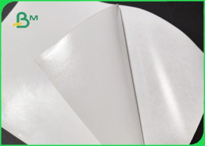 China 75gsm 80gsm Glossy Cast Coated Paper For Sticker 24 x 36inch Self - adhesive for sale