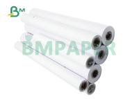 China Wide Format 24'' x 150ft 20# Plotter Paper Roll For CAD Engineering Drawing for sale