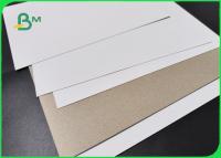 China 400gsm 450gsm One Side Coated Board Grey Back For Toothpaste Box 31.5inches for sale