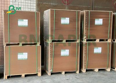 China Virgin Wood Pulp 250g 300g Brown Kraft Board For Packaging Food for sale