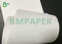 China 80g 105g Super White Gloss Self Adhesive Sticker Paper 1020mm 1365mm Reel for sale