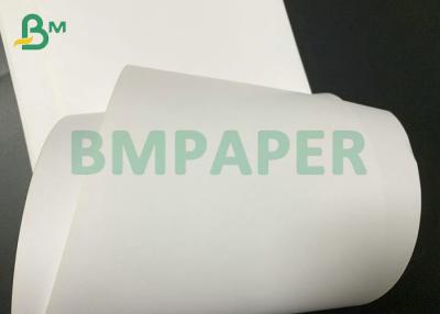 China 80g 105g Super White Gloss Self Adhesive Sticker Paper 1020mm 1365mm Reel for sale