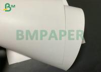 China 80g 105g Super White Gloss Self Adhesive Sticker Paper 1020mm 1365mm Reel for sale