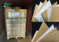 China 100% Food Grade 325gr 365gr Coated Kraft Paper Roll For Food Package Box Printed for sale