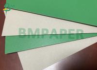 China 1.2mm 2mm Green lacquered carton paper grey cardboard High stiffness for sale