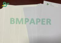 China 0.9mm 1.6mm Fast Absorbent Cardboard Sheet Natural High White for sale