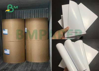 China 67 x 87cm 115gr 150gr 200gr White Offset Sofa Coated Paper For Glossy Printing for sale