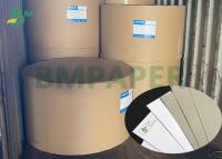 China Jumbo rolls 230gsm To 450gsm Recycled White Claycoat Duplex Board Grey Back for sale