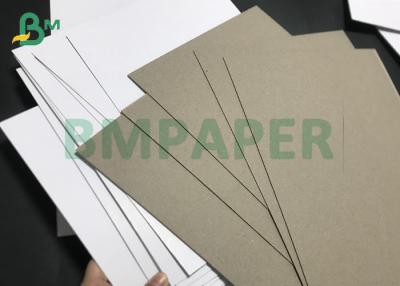 China 600gsm To 1300gsm High Thick White Top C1S Duplex Board Gray Back 72 * 102cm for sale