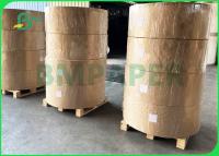 China 60gsm 80gsm Brown Kraft Paper For Grocery Bag 686mm 864mm High Strength for sale