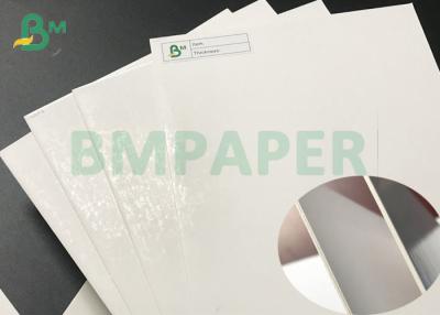 China Virgin Pulp 1.5mm 2mm Thick Laminated Bleached White Duplex Cardboard Sheets for sale