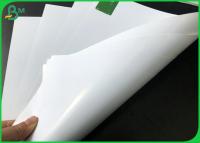 China Coated Double Side 120G 180G High Gloss Couche Paper With Jumbo Roll 400mm for sale