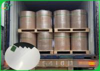 China Coated Double Side 120G 180G High Gloss Couche Paper With Jumbo Roll 400mm for sale