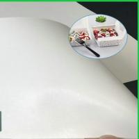 China Good Heat Resistance 150gsm - 300gsm Food Grade PE Coated Board For Lunch Box for sale