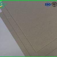 China Recycled Waste Pulp Grey Board Paper 1200gsm 787 * 1092mm For Furniture for sale