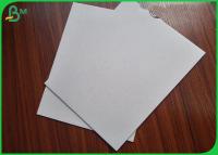China Rigid Grey Cardboard Paper High Stiffness 350Gsm Grey Board Sheets for sale