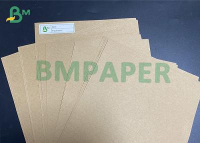 China 126gsm 135gsm Brown Kraft Paper virgin wood pulp PE Laminated 8g 10g for sale