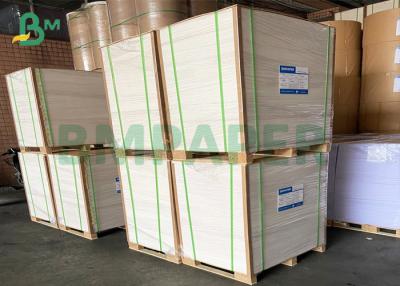 China Smooth Surface White Cardboard One Coated Side Safe For Food Packaging for sale