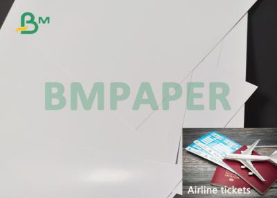 China 210gsm 220gsm Thermal  Cardboard Paper For Plane Ticket Two Side Coated for sale