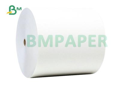 China High Tension Strength 90GSM 120GSM White Kraft Paper 95cm 100cm In Reels for sale