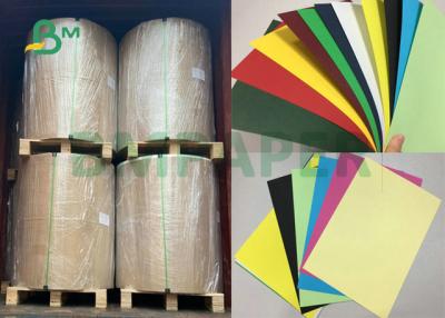 China Uncoated Pink Blue Green 180Gsm Normal Card Sheet For Advertising Printing 63.5 x 91.4cm for sale