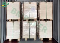 China Uncoated White Absorbent Cardboard Drink Coaster Light Weight 0.4mm for sale