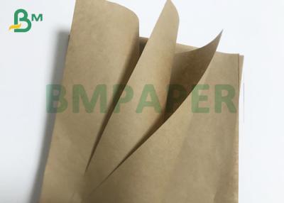 China Durable Dark Brown Color 70grams 80grams Uncoated Extensible Kraft Paper for sale