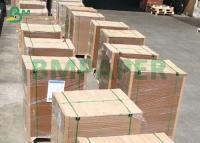 China Food Grade Virgin Kraft Paper With Two Sides Coated Red Color for sale