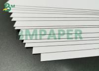 China One Side Coated White Top Gray Back 500gsm High Thickness Duplex Board for sale
