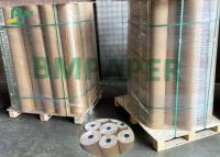 China Kraft Paper Roll For Packing Sizes 750mm X 200m, 90gsm, 24 - 48 Cases On One Pallet for sale