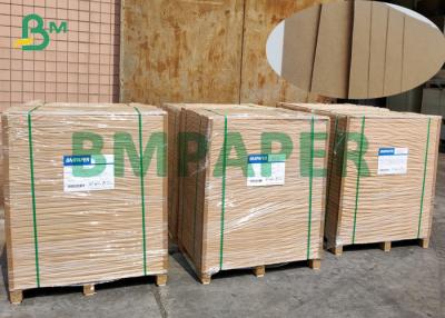 China 440g Natural Brown Kraft Vellum Paper For Packaging Printing In Roll for sale