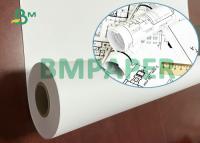 China 92 Bright White CAD Paper 20LB Inkjet Bond Roll 36''x 500' With 3'' Core for sale
