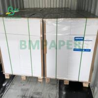 China Fade & Tear Resistance Glossy Art Paper For Invitation Two Sides coated for sale