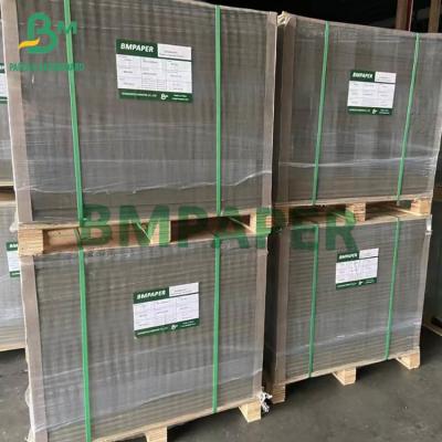 China Eco Friendly 100% Recycled Double Sides Grey Chipboard Paper Sheets for sale