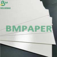 China 0.4 - 2mm Good Thickness Strong Water Absorption Beermat PE Coated Natural White Board for sale