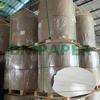 China 0.4 - 2mm Good Thickness Strong Water Absorption Beermat PE Coated Natural White Board for sale
