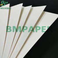 China 0.4 - 2mm Good Thickness Strong Water Absorption Beermat PE Coated Natural White Board for sale