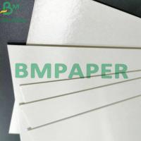 China 0.4 - 2mm Good Thickness Strong Water Absorption Beermat PE Coated Natural White Board for sale