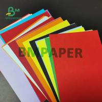 China Red Color Uncoated Bristol Paper 70gsm To 250gsm Multiple Color Customisation Materials for sale