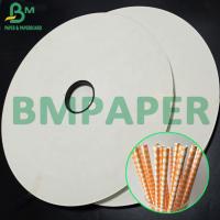 China White Straw Tipping Wrapping Kraft Paper 24gsm 28gsm Packing Papel Roll for sale