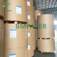China 70gsm 75gsm 80gsm High Expansible Sack Kraft Paper White For Flour Powder Bag for sale