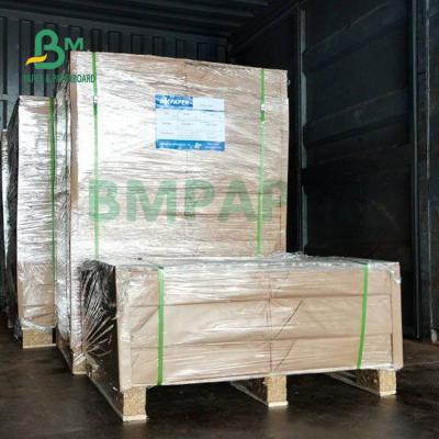 China 75gsm 80gsm High Expansible Brown Sack Kraft Paper For Cement Bag 64 x 90cm for sale