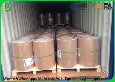 China Double Sides Uncoated Jumbo Roll Paper 841mm 55gsm 60gsm 70gsm 80gsm For School Excercise for sale