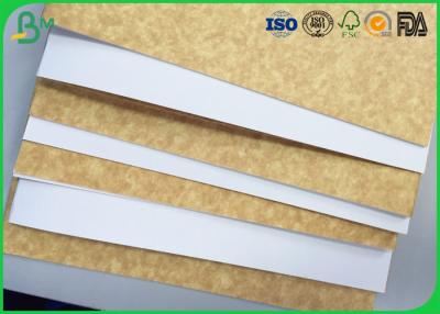 China Smooth Surface White Top Kraftliner Board 350gsm 400gsm 700 * 1000 mm In Sheet for sale