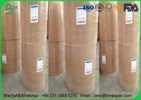 China Wood Pulp WFC Woodfree Printing Paper , 60 70 80gsm Bond Paper In Reels for sale