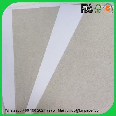 China Guangzhou Top Supplier Coated C1S Grey Back Duplex Board 450gsm for sale