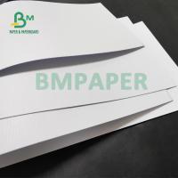 China 120 + 120gsm White Corrugated Cardboard For Perfume Box 70 x 100cm F Flute for sale