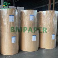 China Biodegradable Kraft Cup Paper Roll Brown Bowl Paper 210g 230g 250g 280g 300g 350g for sale